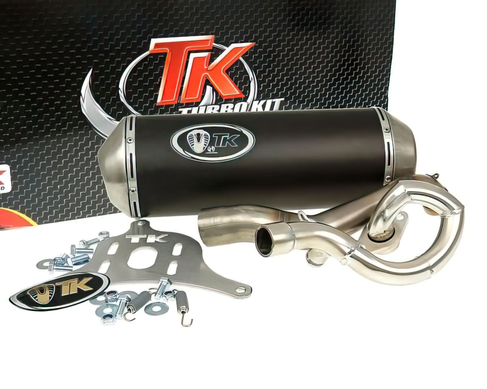 TK-M4T62-N Turbo Exhaust Kit GMax 4T Suzuki Burgman 125cc / 150cc