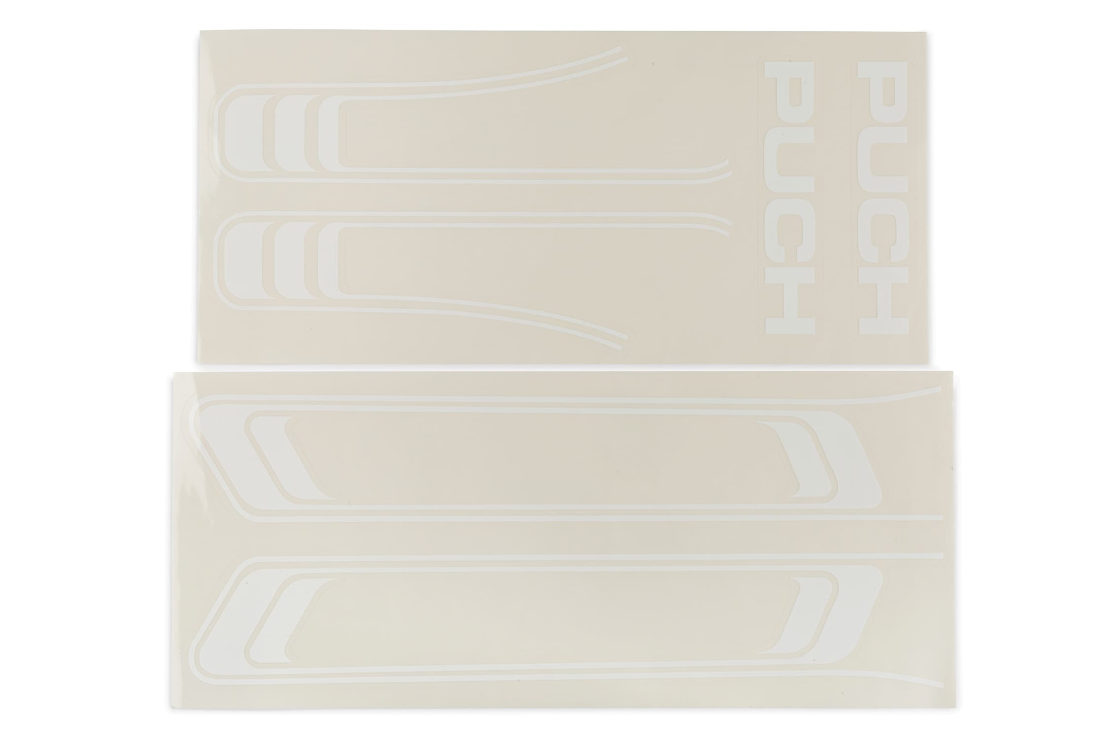 STICK-F050211 Puch Maxi Sticker (x6) White PVC