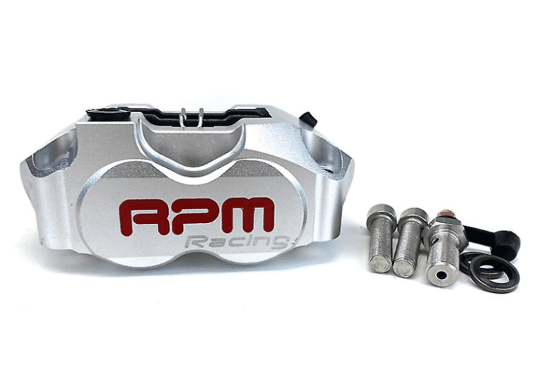 RPM RACING 4 Piston Radial Brake Caliper Silver