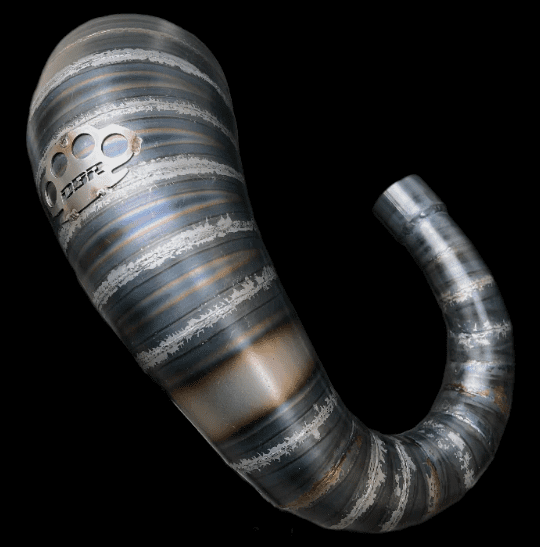 dbr factory classic 70cc - 100cc exhaust (detachable manifold) for der